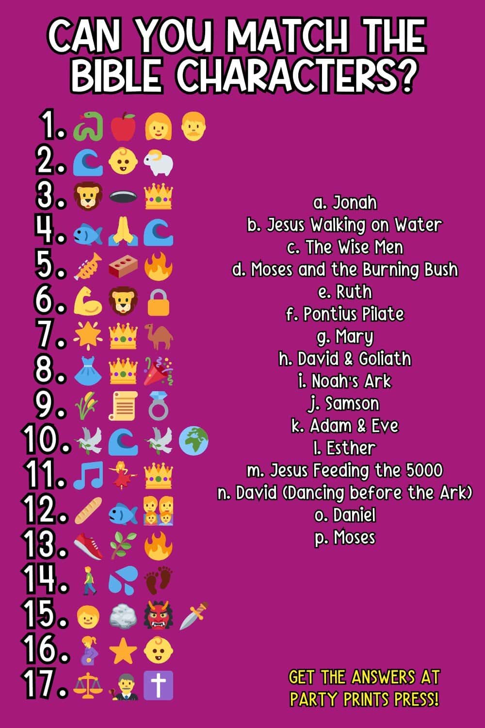 16 Sweet & Simple Bible Study Games For All Ages To Enjoy