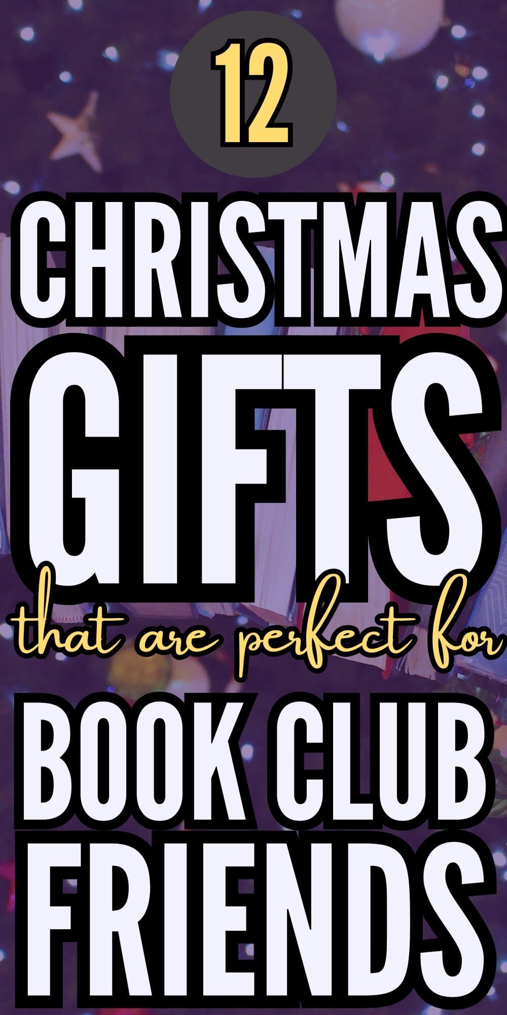 Handmade and Unique Christmas Gifts for Book Club Friends